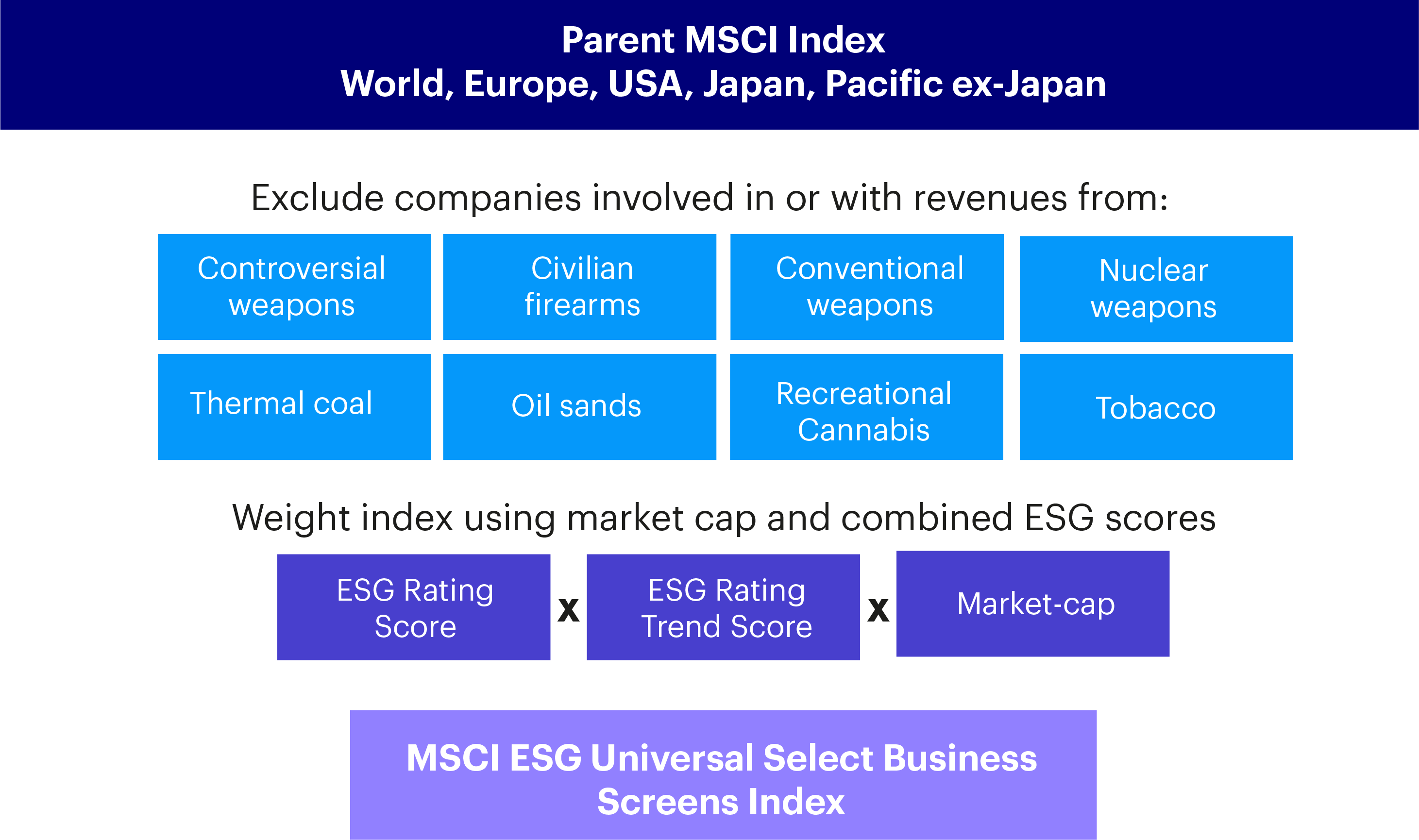 Invesco MSCI ESG Universal Screened UCITS ETFs | Invesco UK